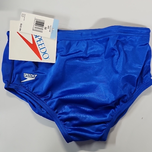 Speedo | Swim | Speedo Blue Nylon Polo Swimsuit Vintage | Poshmark